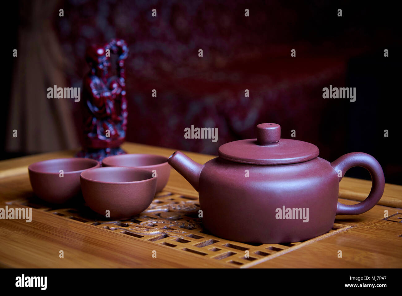 Clay tea set hi-res stock photography and images - Alamy