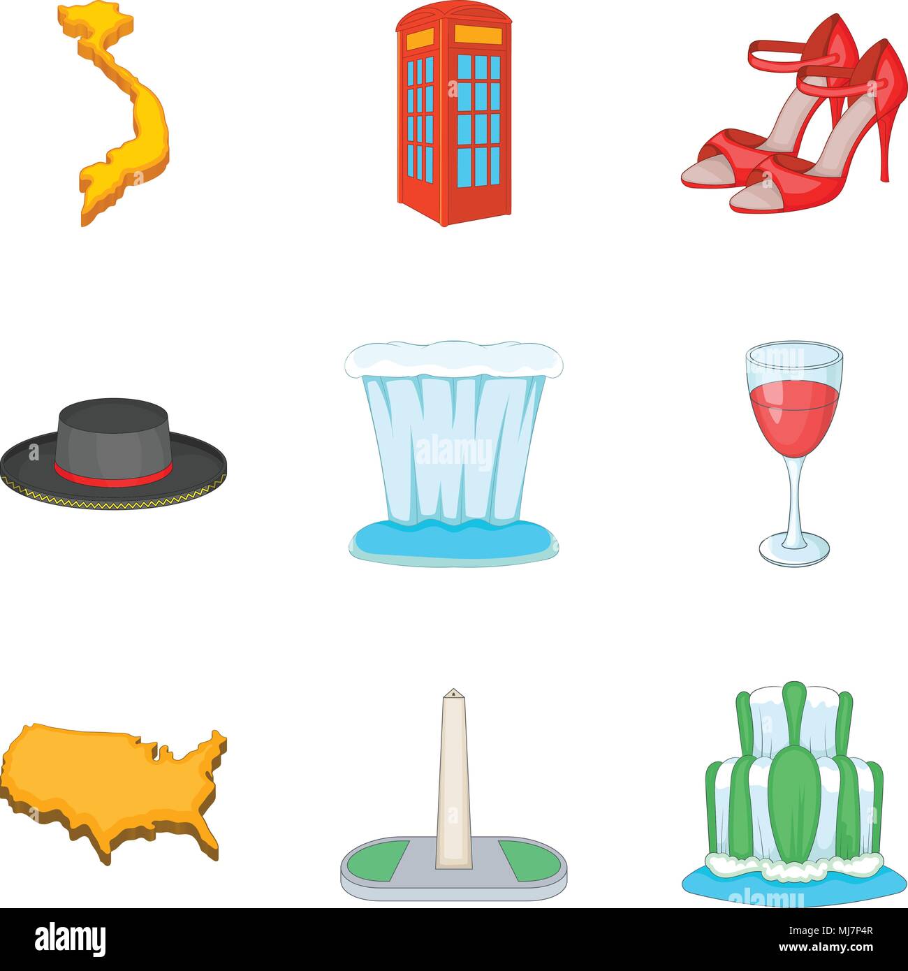 European history icons set, cartoon style Stock Vector Image & Art - Alamy