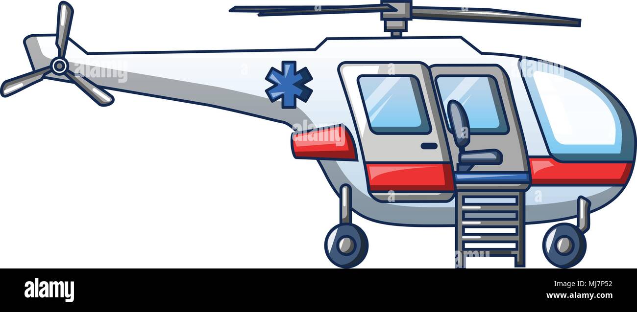 Cartoon Ambulance Helicopter Medical Helicopter PNG Transparent Images