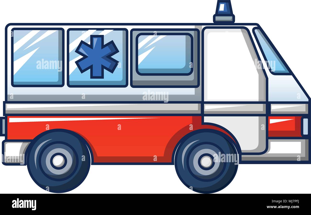 Ambulance Cartoon High Resolution Stock Photography and Images - Alamy