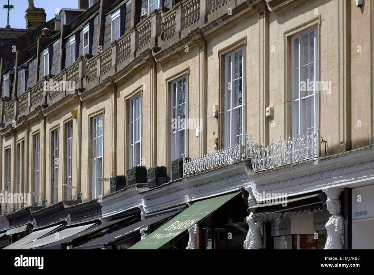 Regency style buildings on Montpellier Walk, Cheltenham ...