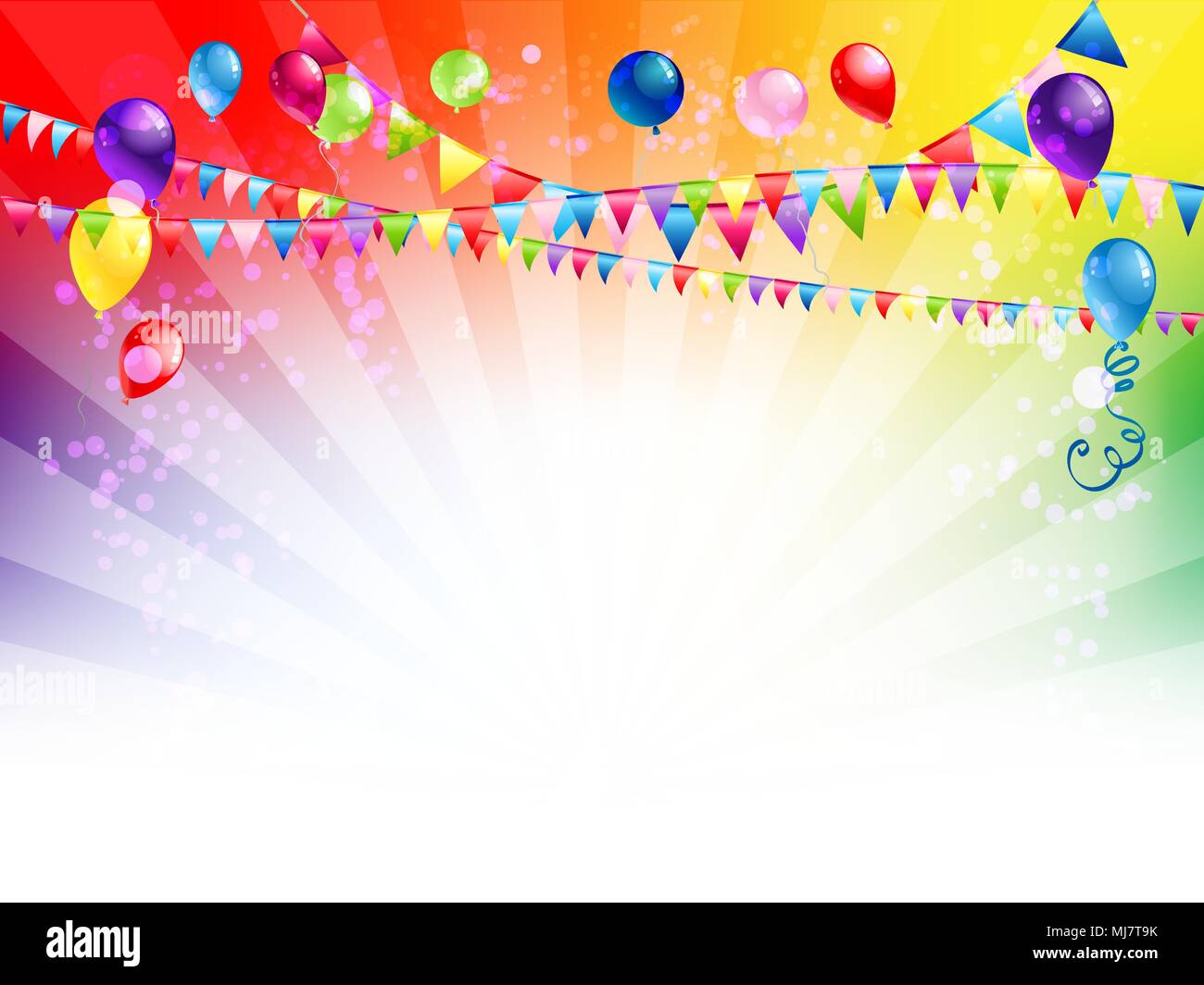 Flying up bright festive Stock Vector Images - Alamy