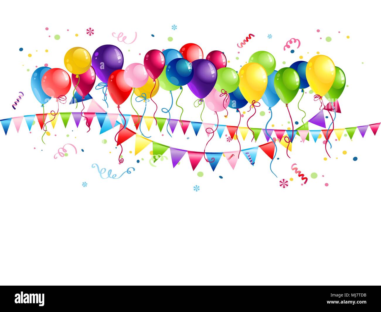 Holiday party celebration summer Cut Out Stock Images & Pictures - Alamy