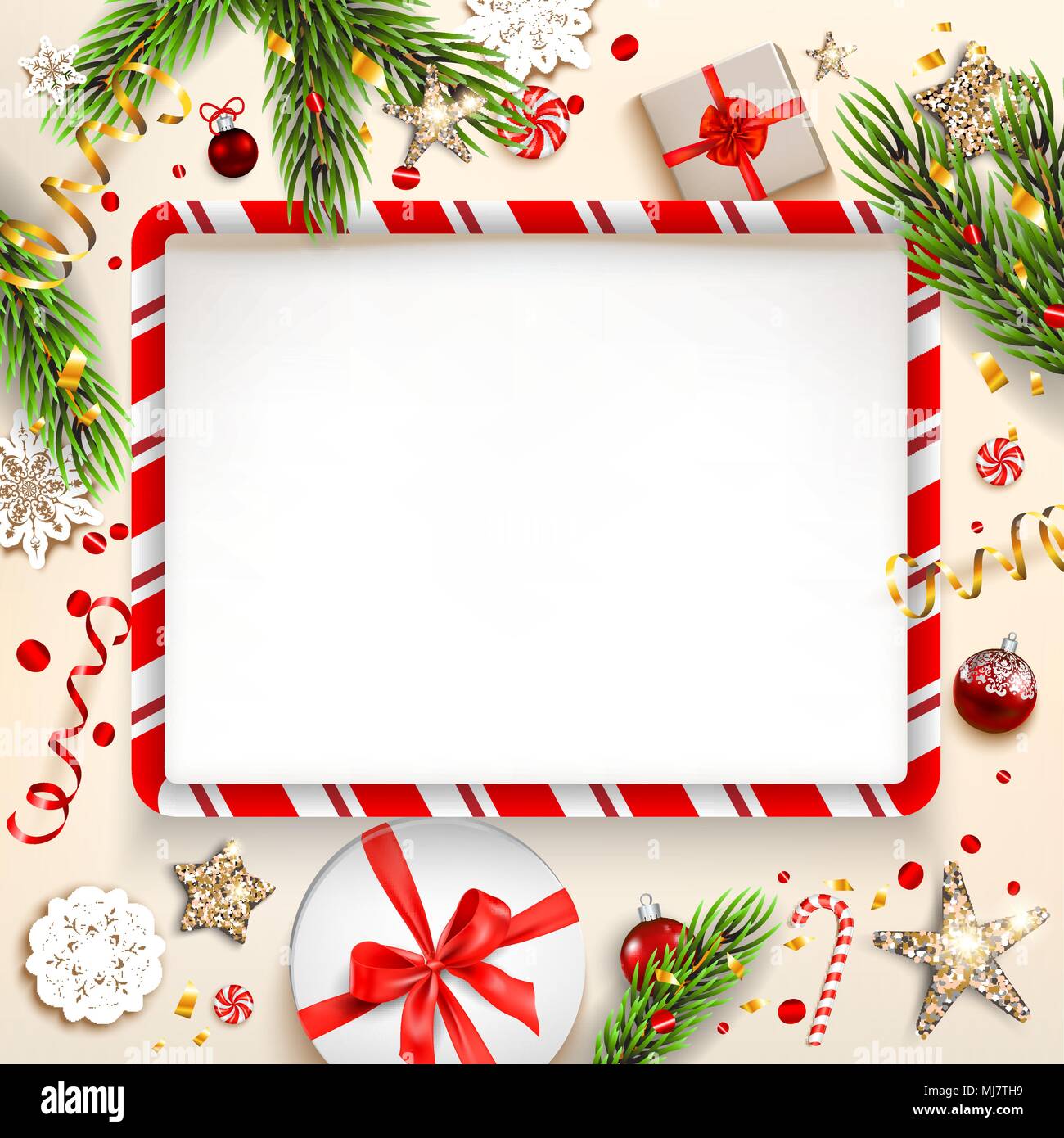 Winter holiday vector Stock Vector Images - Alamy