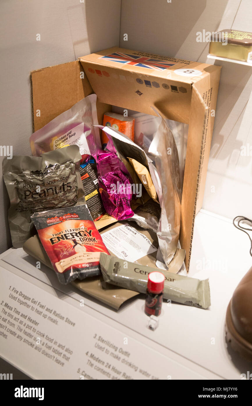 Ration pack british hi-res stock photography and images - Alamy