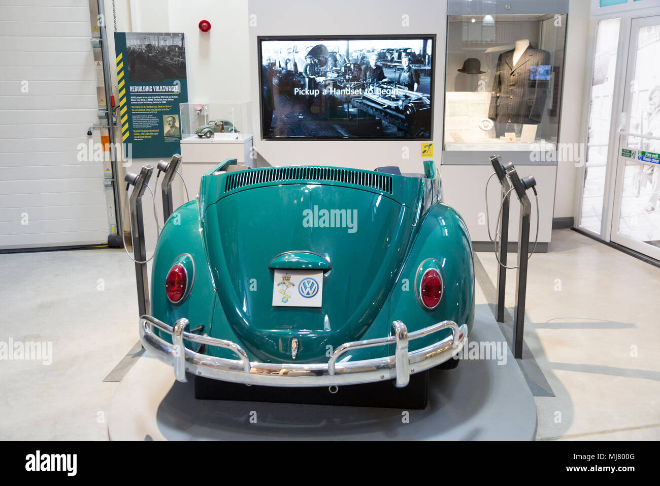 Rebuilding Volkswagen factory at Wolfsburg after the war, REME museum ...