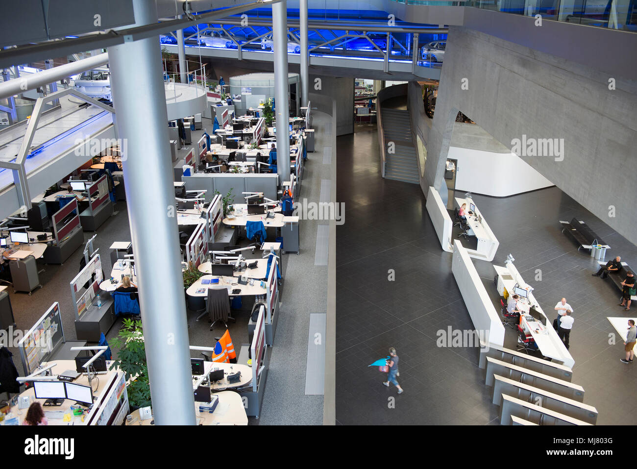 The Central Building, BMW plant in Leipzig Stock Photo - Alamy