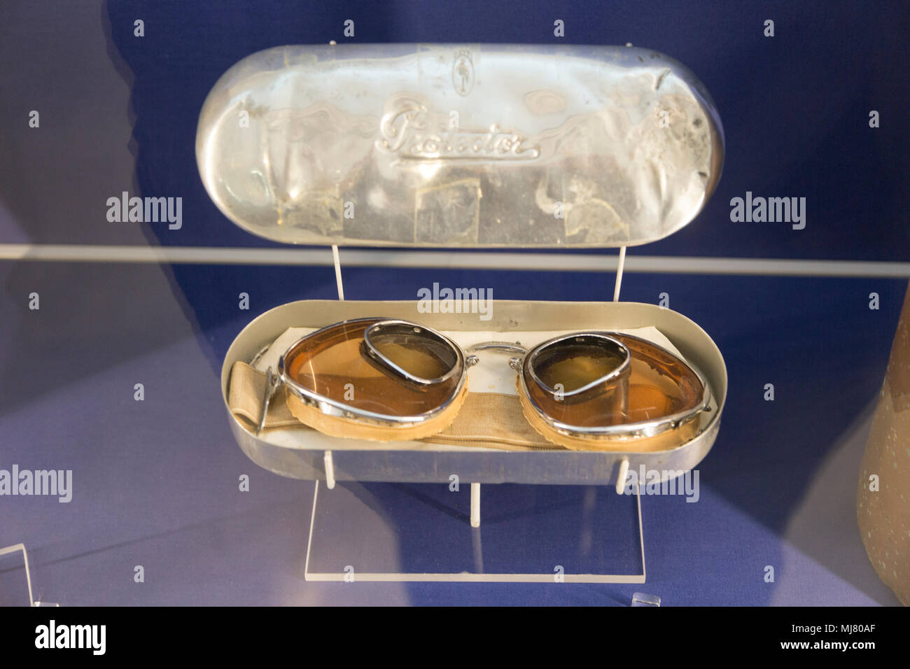 Desert goggles once owned by General Von Thoma, commander of Africa ...