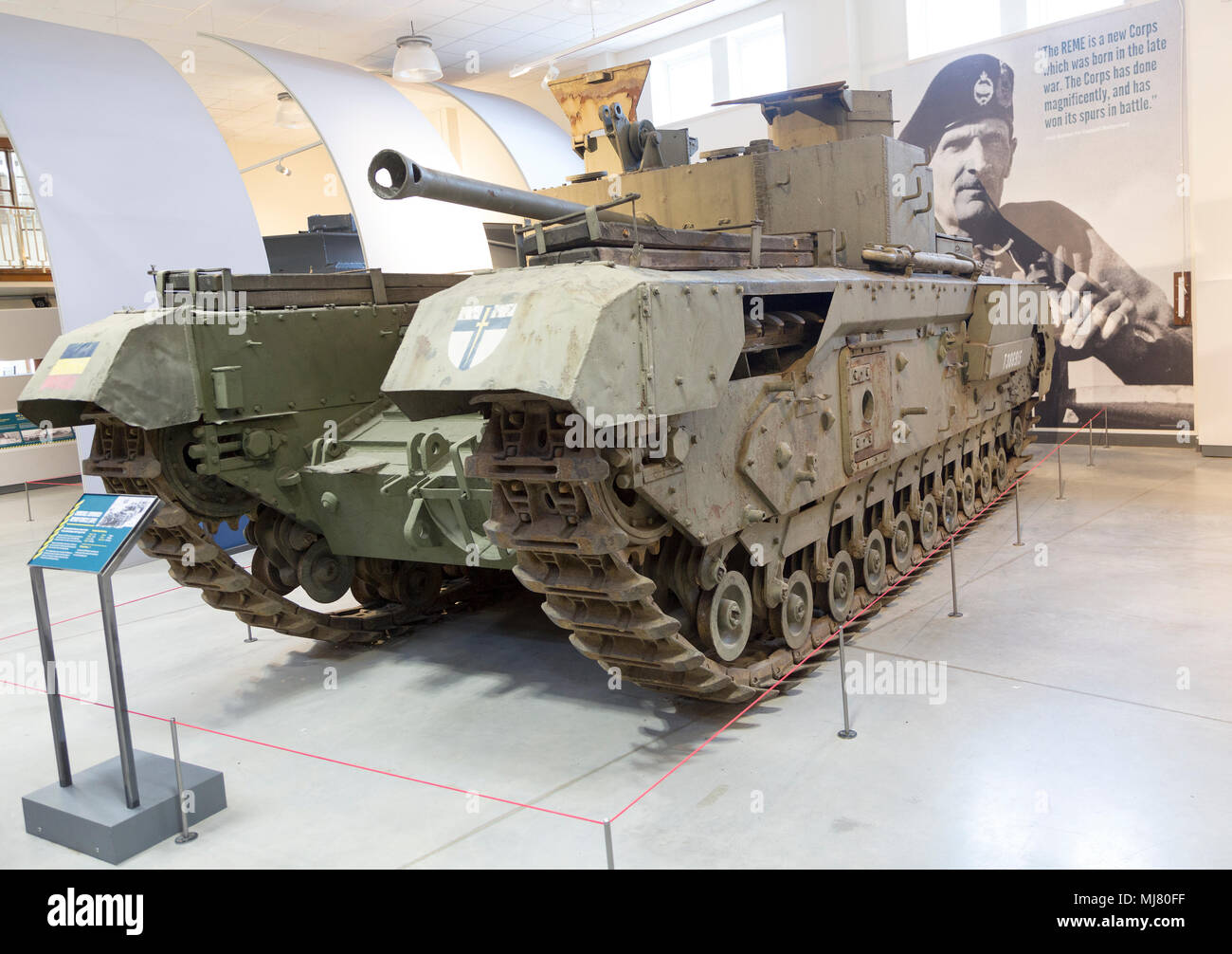 Churchill armoured repair vehicle hi-res stock photography and images ...
