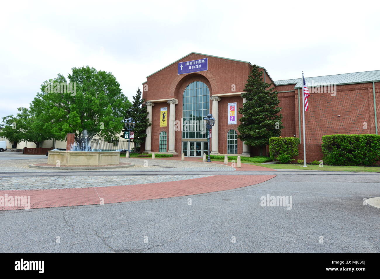 Augusta Museum of History entrance Stock Photo - Alamy