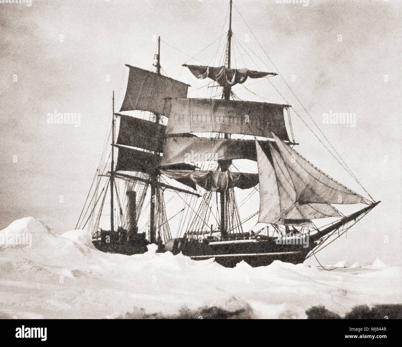 Scotts old antarctic expedition ship hi-res stock photography and ...