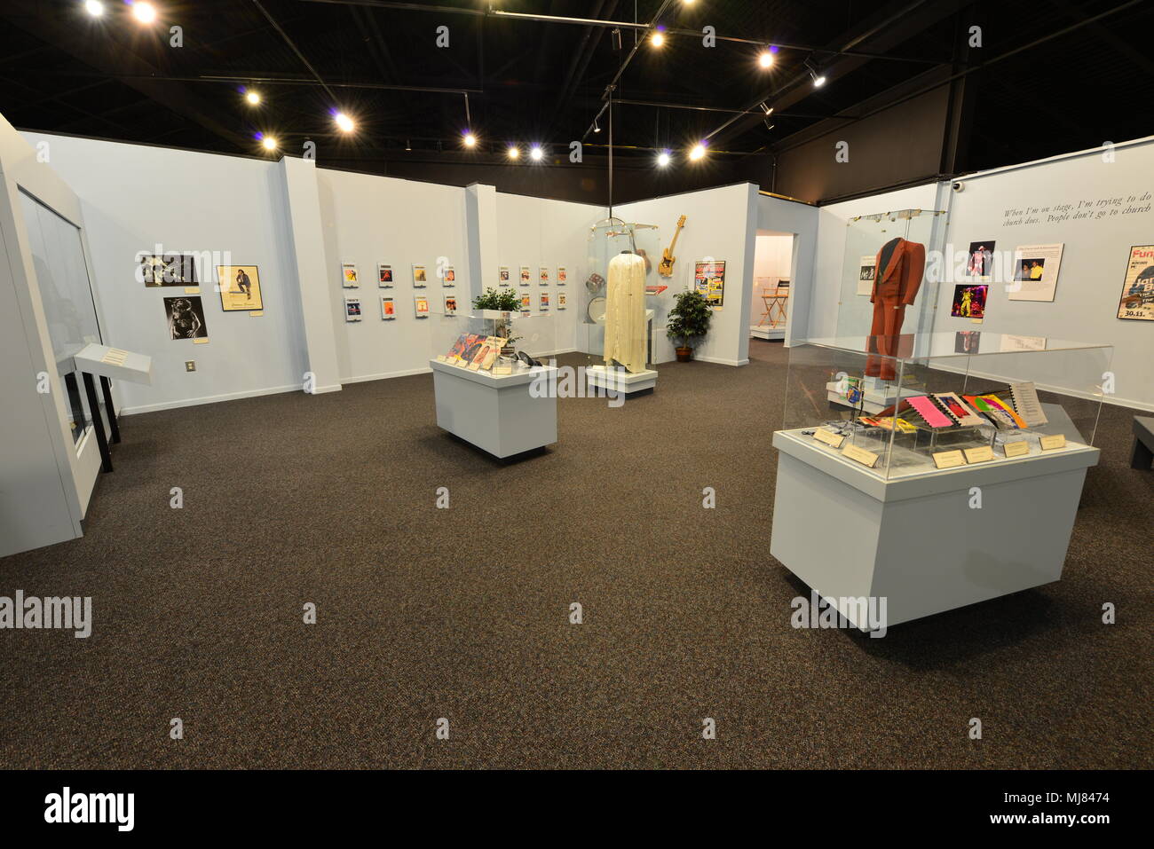 Augusta History Museum James Brown Memorial Stock Photo - Alamy