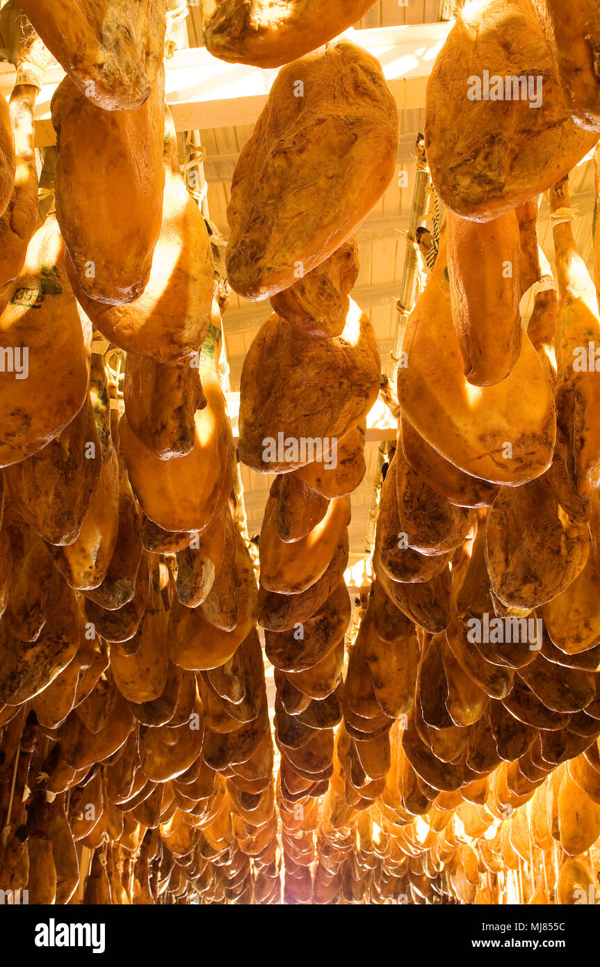 Ham drying hi-res stock photography and images - Alamy