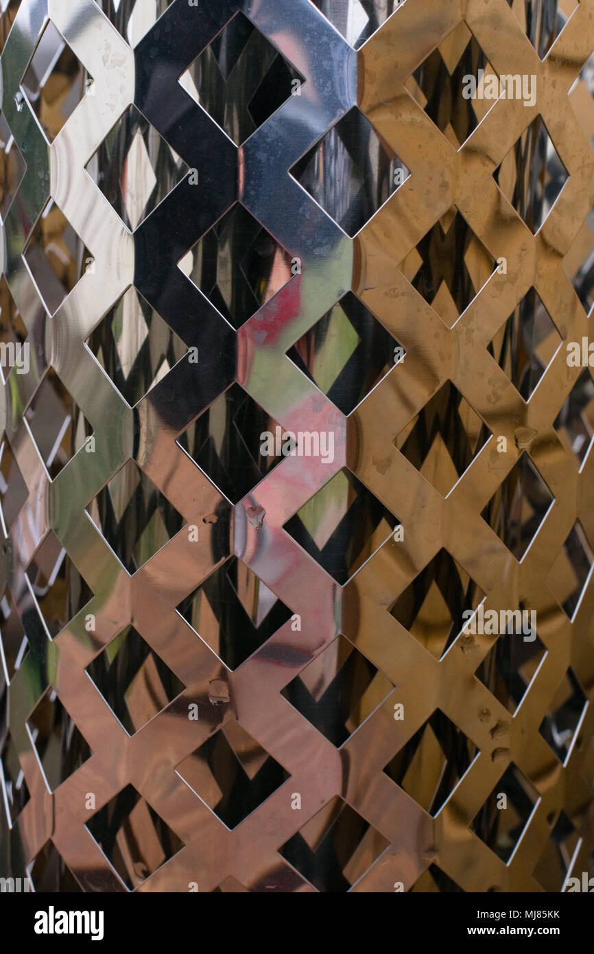 metal textred tube, head on the pipe of jakuzzi, metal background with ...