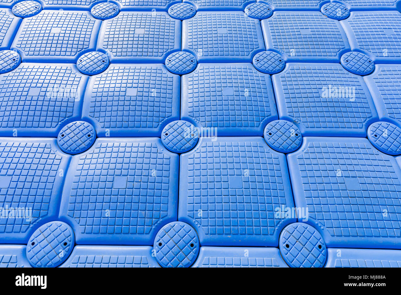 Plastic pontoon floating in the sea, Plastic Floating Dock, Plastic ...