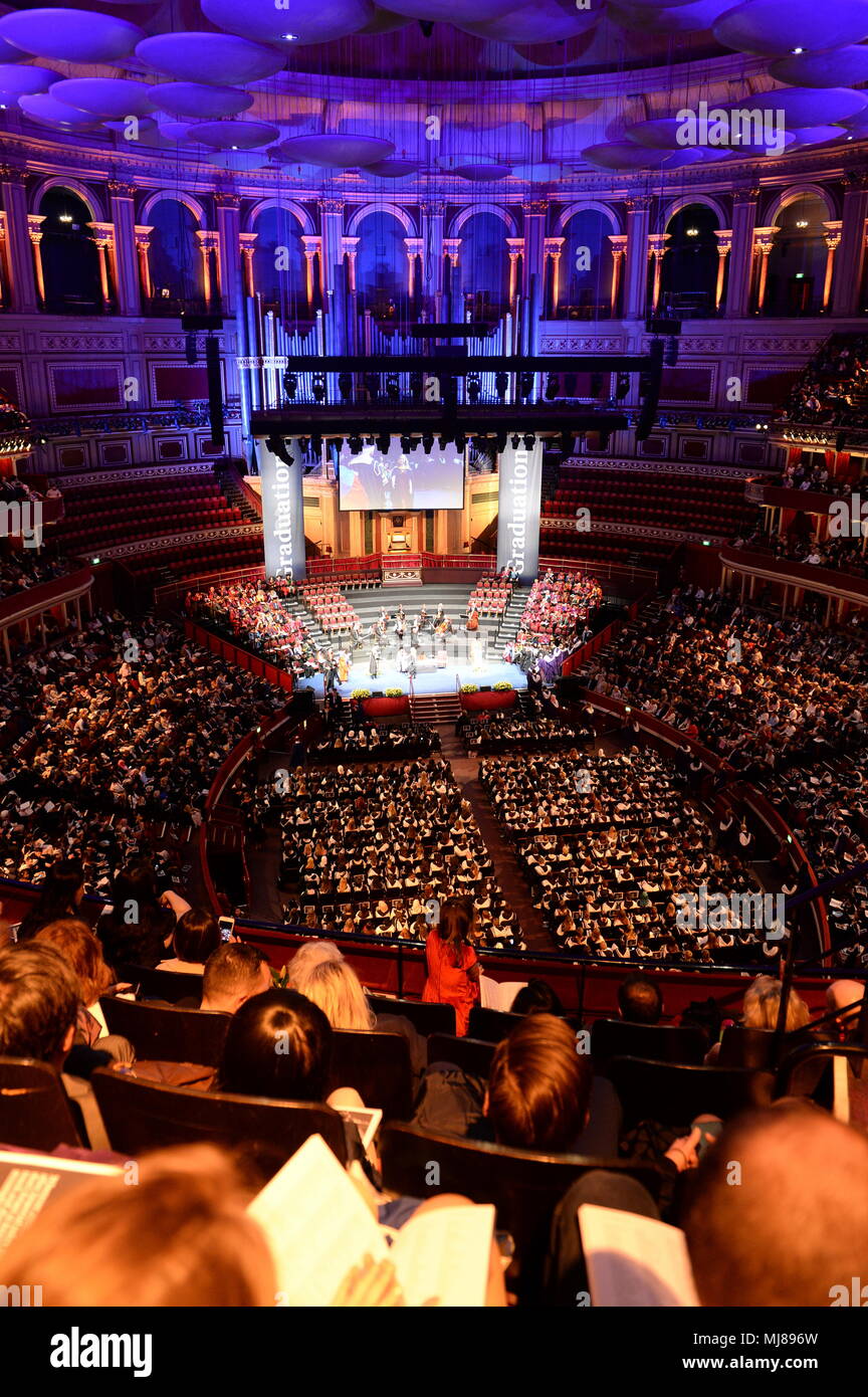 Imperial college graduation at Royal Albert Hall 2018 Stock Photo - Alamy