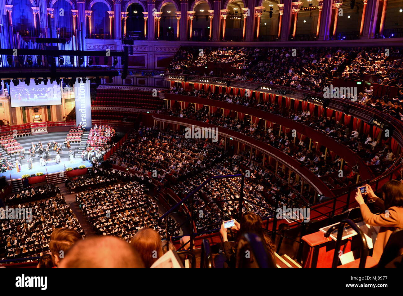 Imperial college graduation at Royal Albert Hall 2018 Stock Photo - Alamy