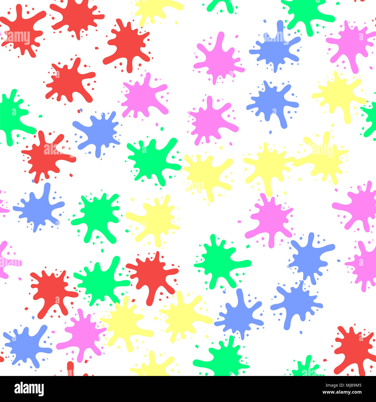 Set of Colorful Blobs Stock Photo - Alamy