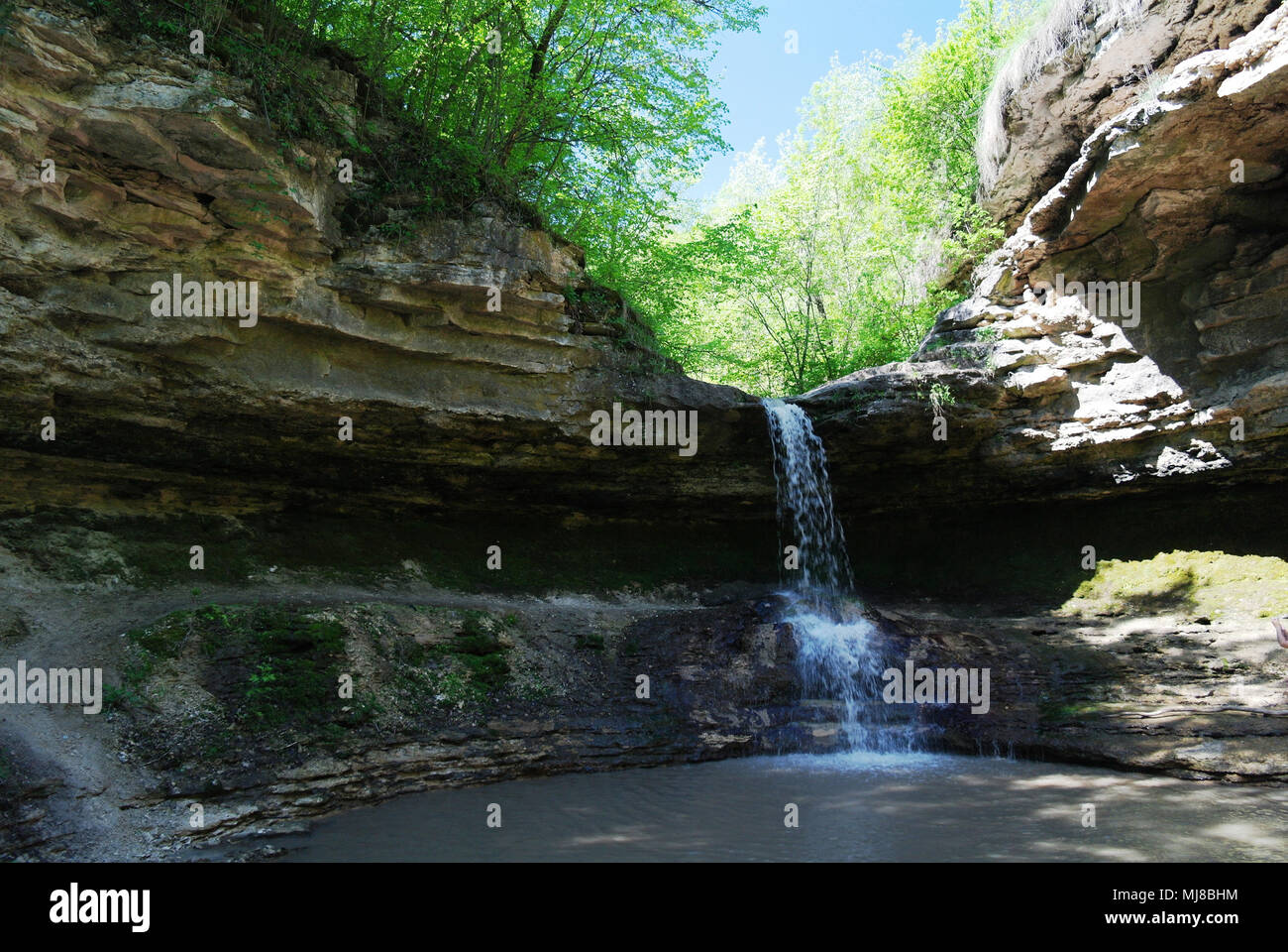 Saharna waterfall hi-res stock photography and images - Alamy