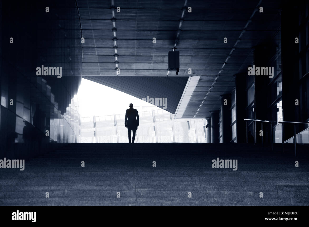 Male rear view coat hi-res stock photography and images - Alamy