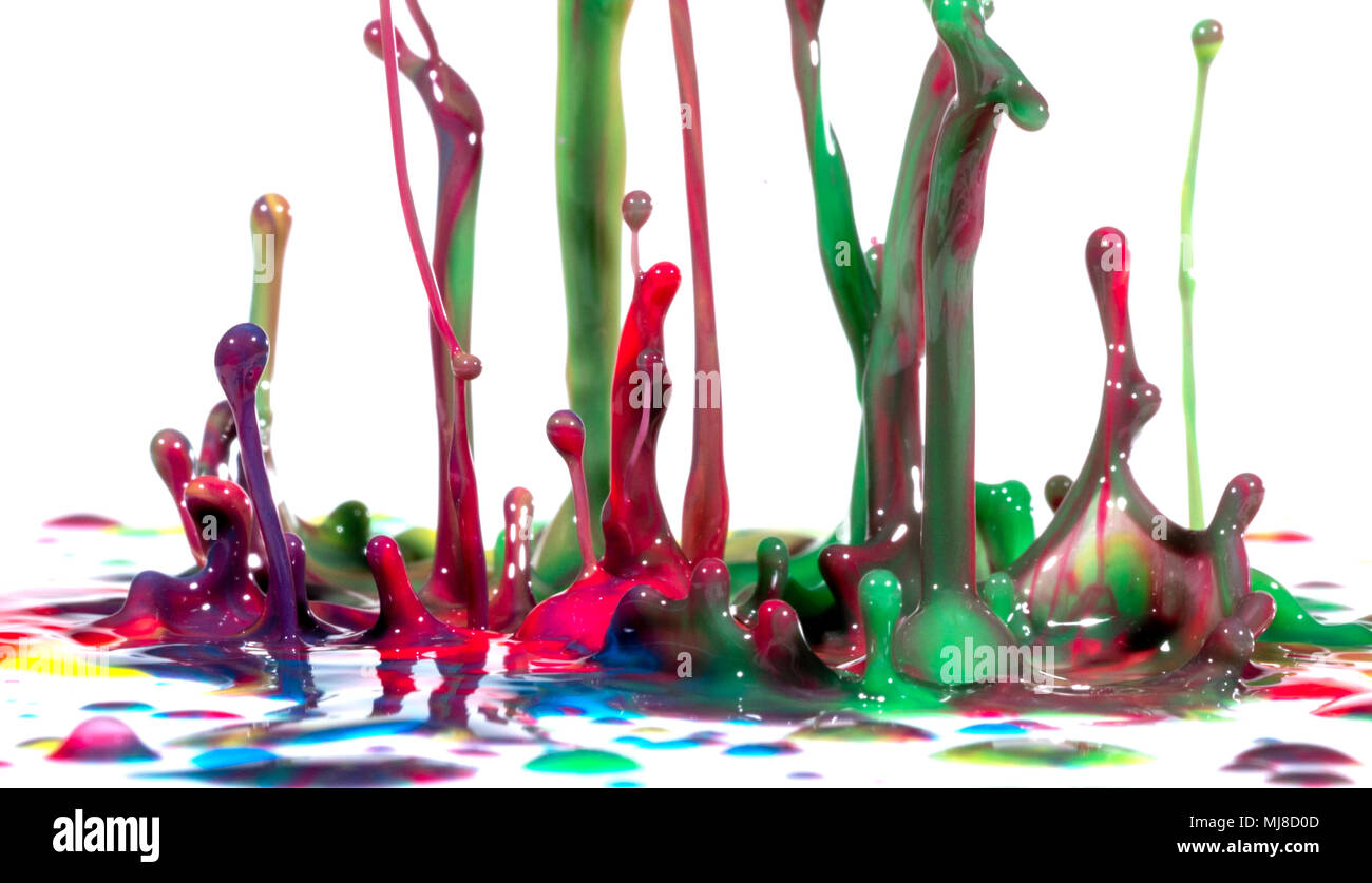 Paint splashing hi-res stock photography and images - Alamy