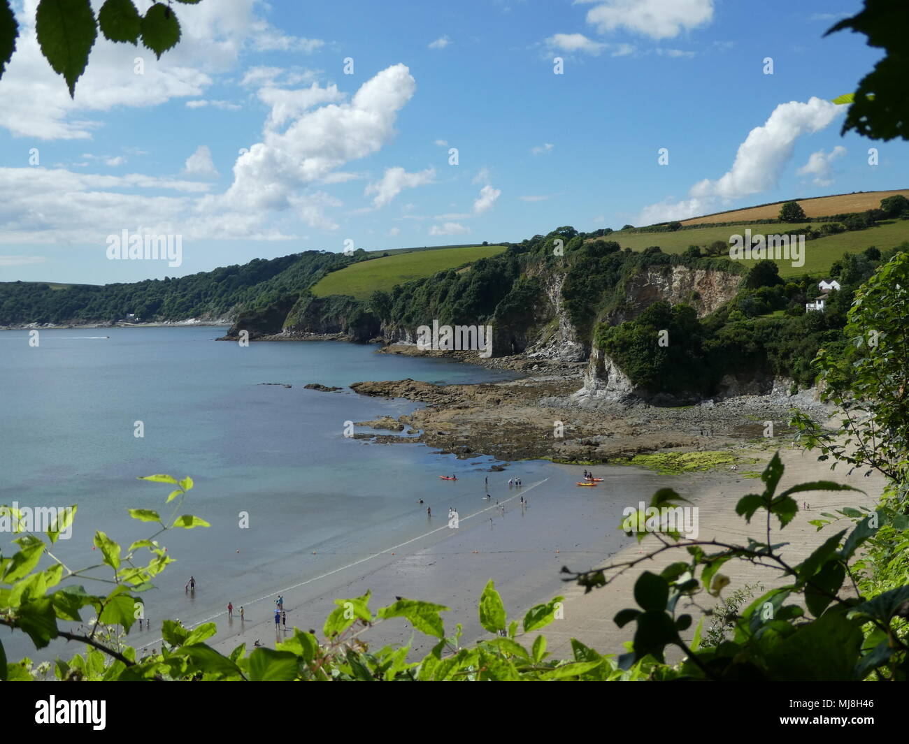 Porthpean Beach Hi res Stock Photography And Images Alamy