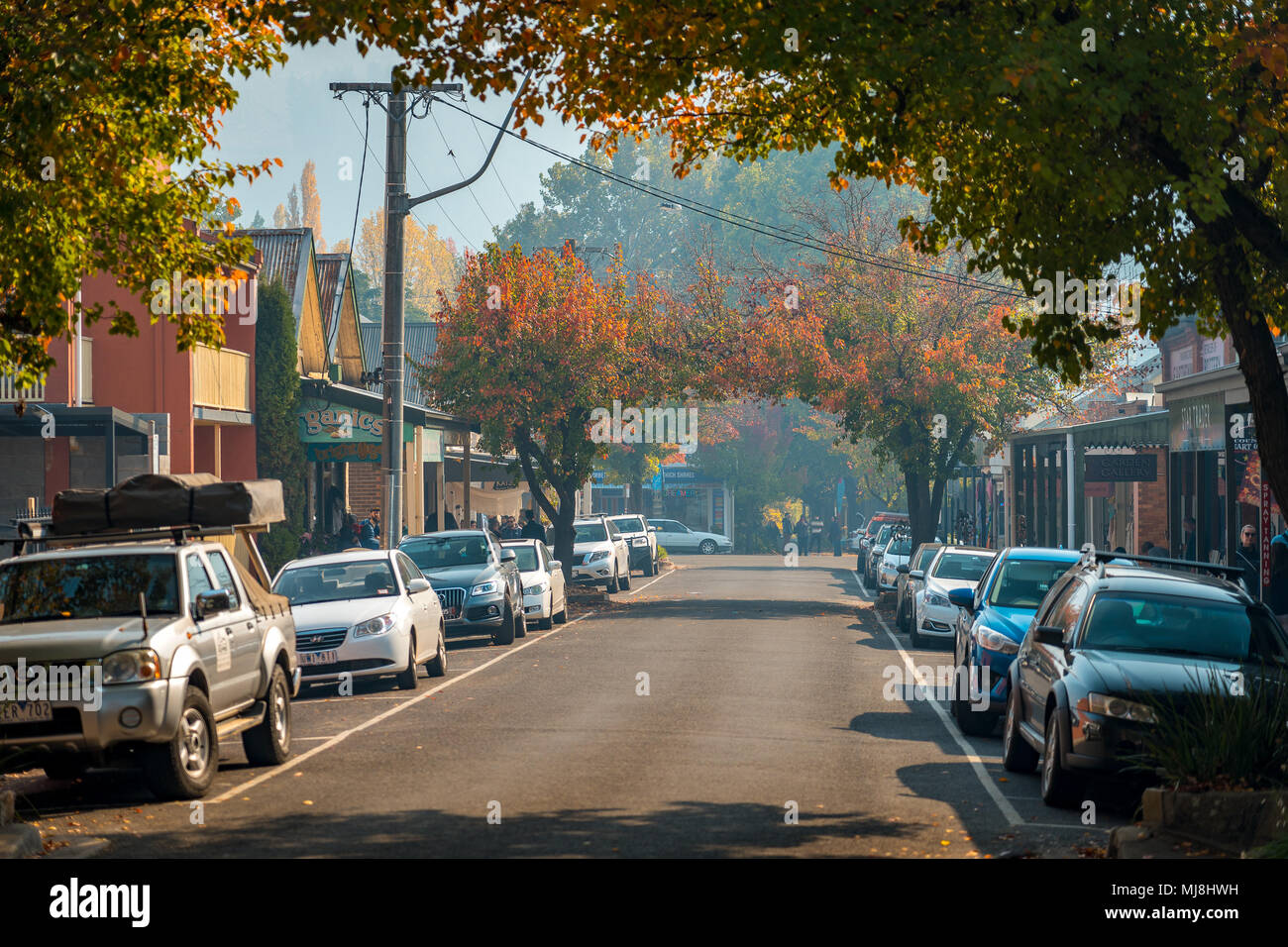Bright (town) victoria australia hi-res stock photography and images ...