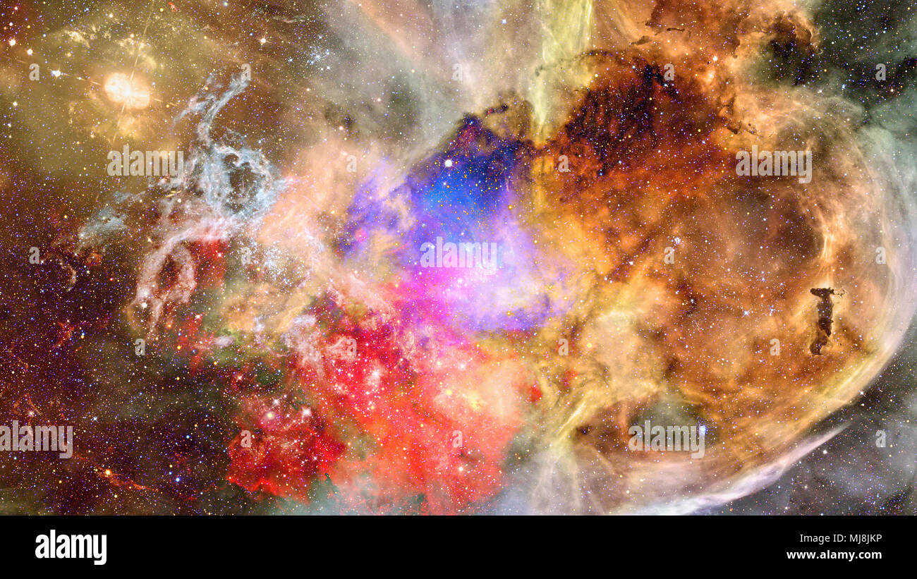 Nebula in space. Elements of this image furnished by NASA Stock Photo ...