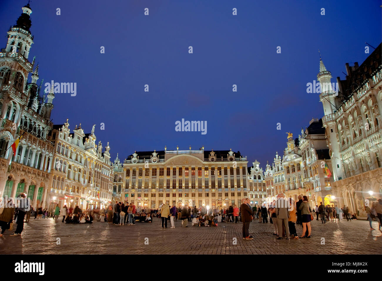 The Grand Place Unesco World Heritage Site in Bruxelles, Belgium Photo ...