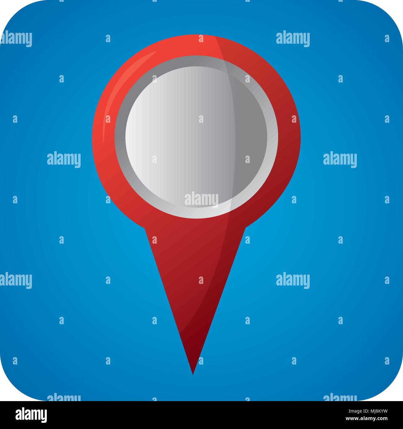 navigation gps pointer map location vector illustration vector ...