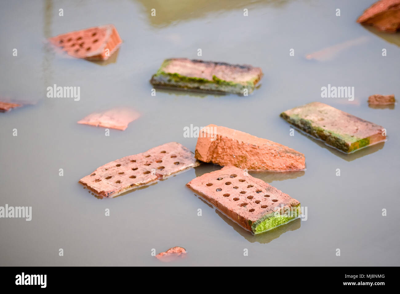 Brick Fragments High Resolution Stock Photography and Images - Alamy
