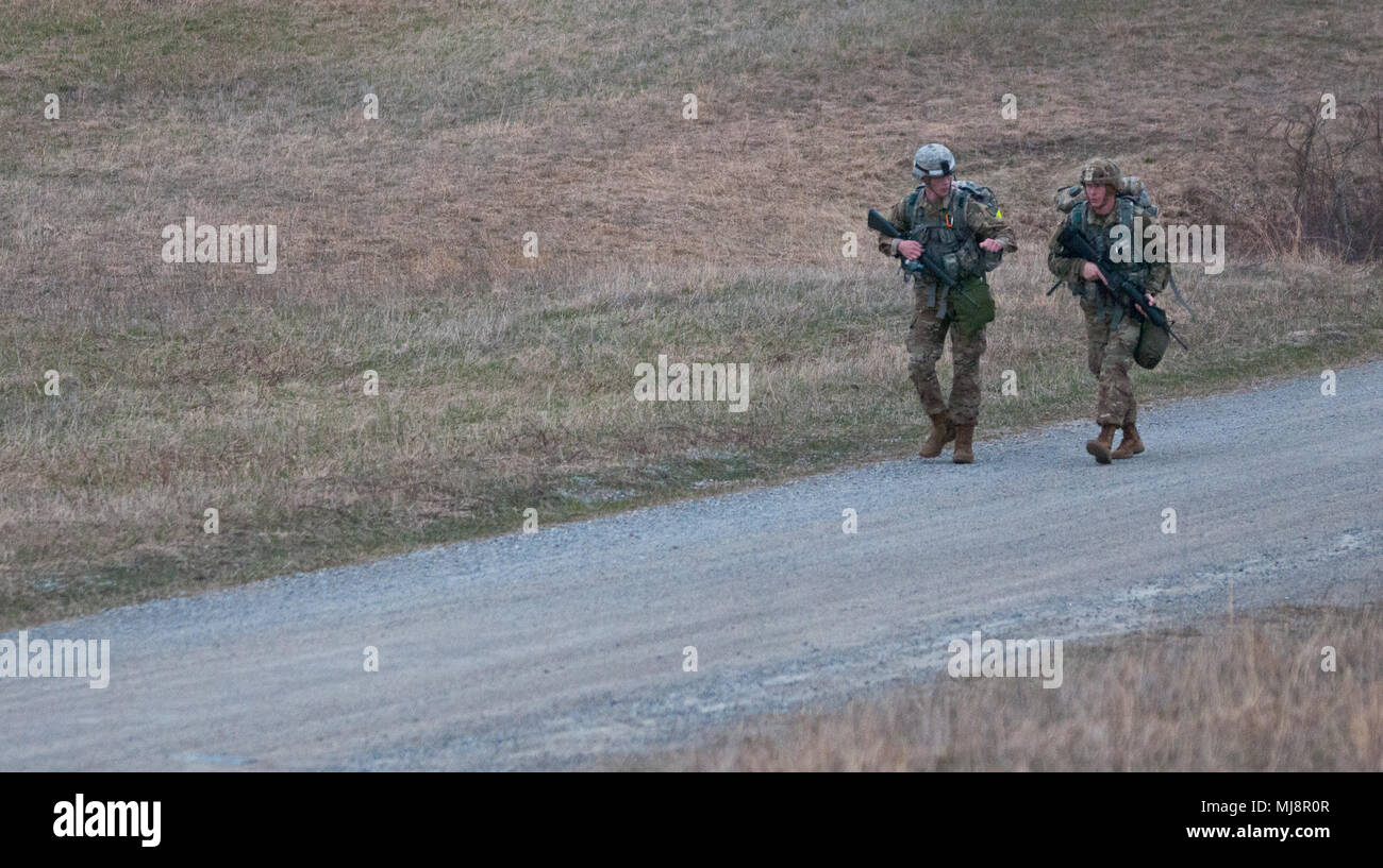 Specialist Benjamin Retz (left) from the 389th Engineer Battalion ...