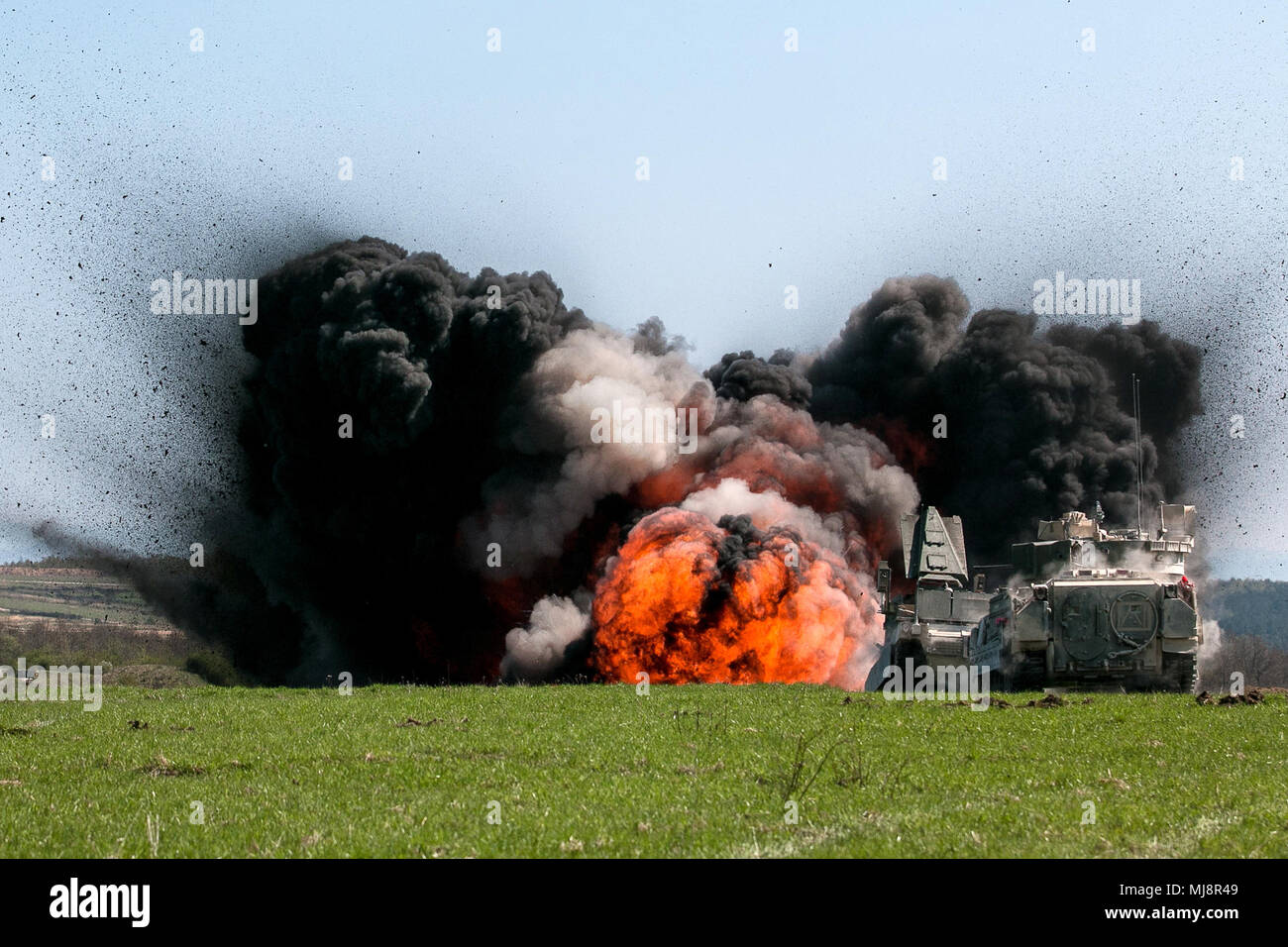 Soldiers assigned to 2nd Armored Brigade Combat Team, 1st Infantry ...