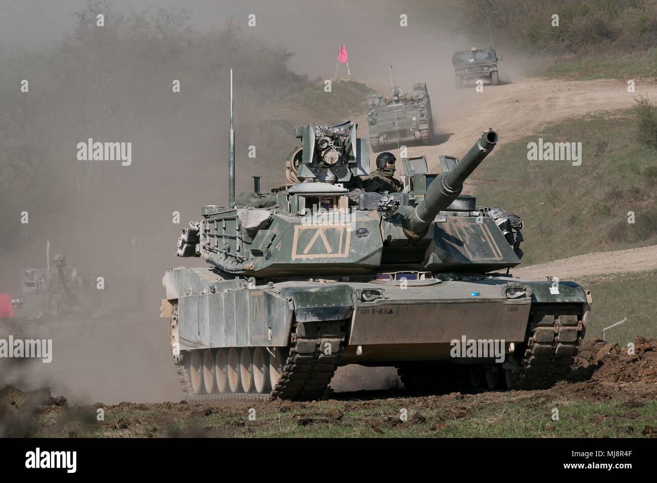 Soldiers assigned to 1st Battalion, 63rd Armor Regiment, 2nd Armored ...