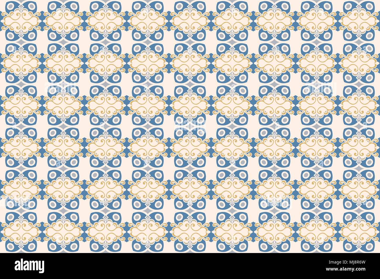 Decorative Seamless Pattern Stock Vector Image & Art - Alamy