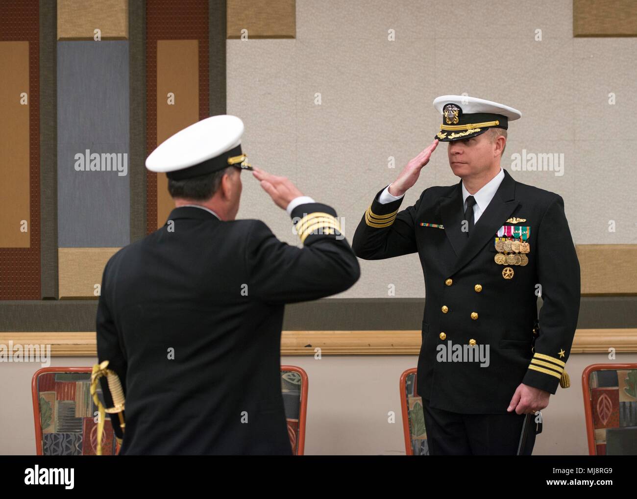 BREMERTON, Wash. (April 19, 2018) Cmdr. David Vehon, from Apache ...