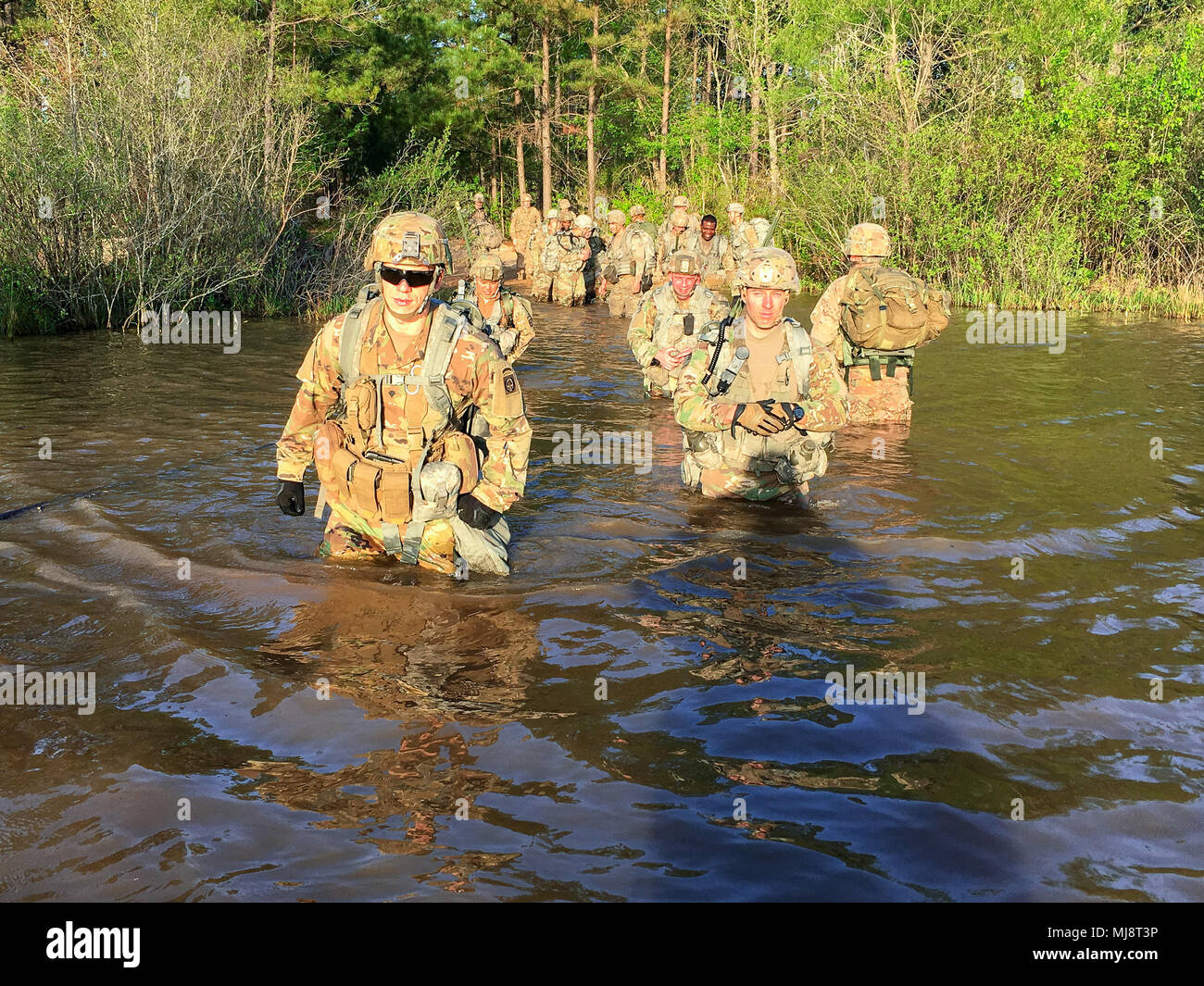 Paratroopers assigned to Headquarters, Headquarters Company, 3rd ...