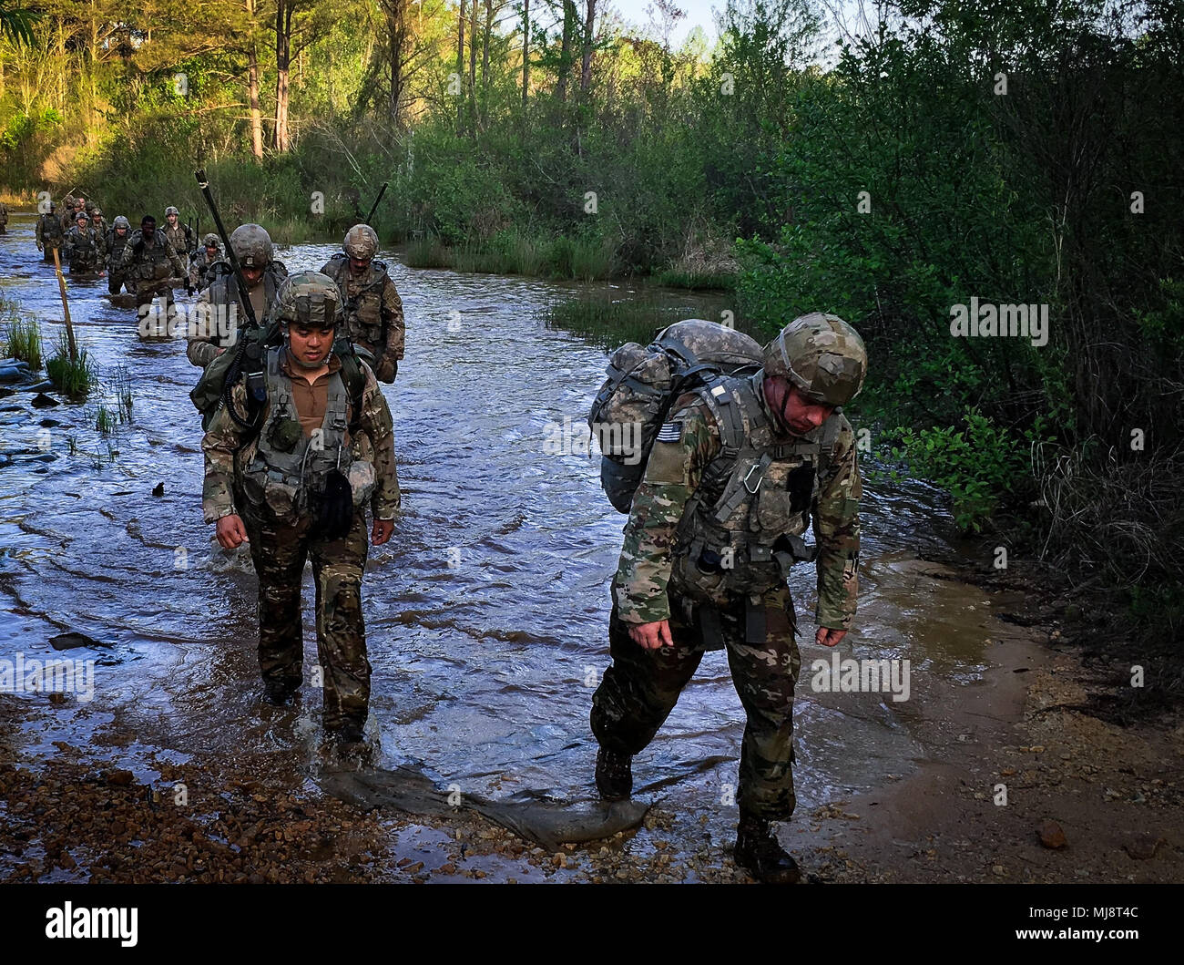 Paratroopers assigned to Headquarters, Headquarters Company, 3rd ...