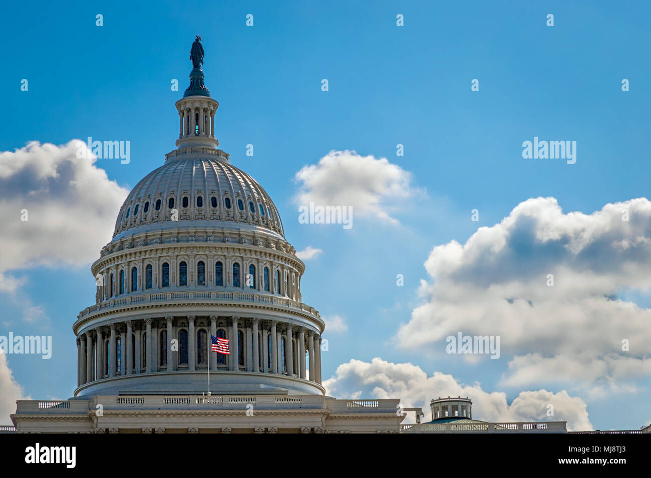 The front of the US Capitol building in Washington DC Stock Photo - Alamy
