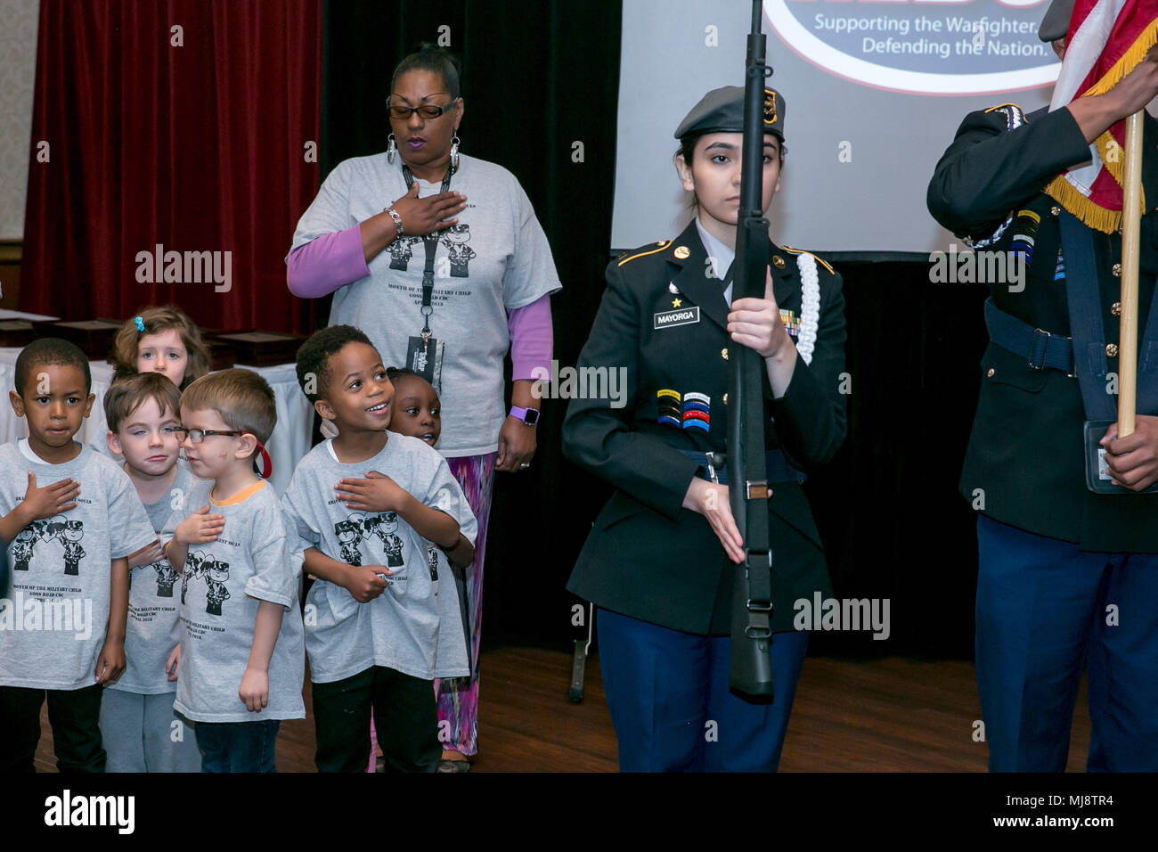 Students from Lee New Century Technology High School Junior Reserve ...