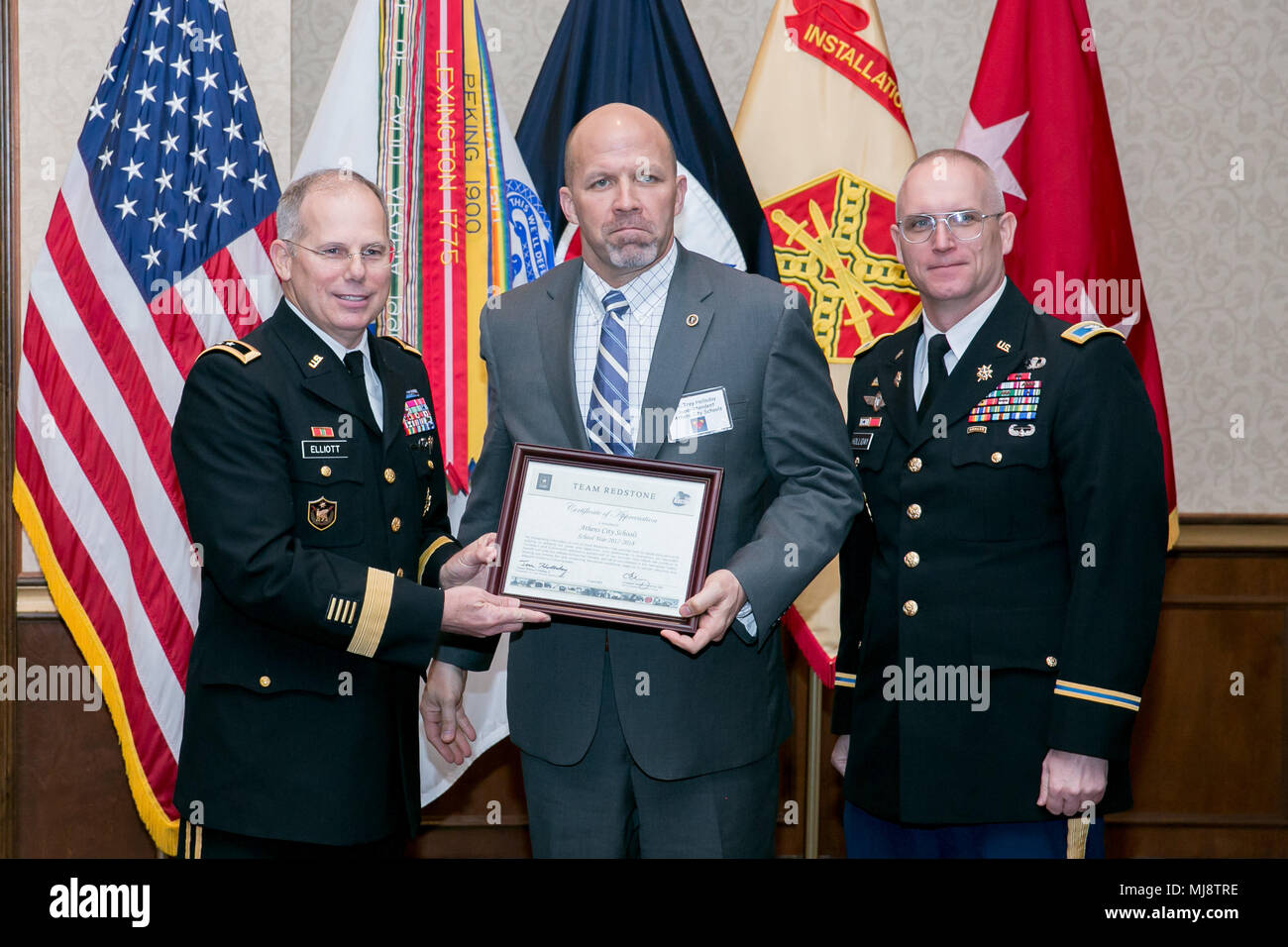 U.S. Army Maj. Gen. Allan Elliott, Army Materiel Command deputy chief ...