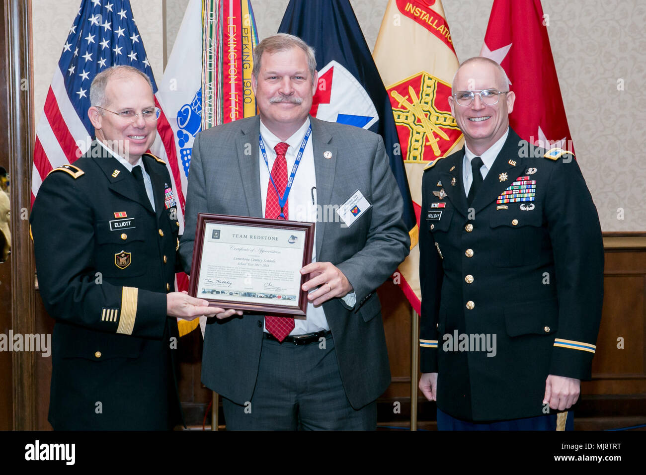 U.S. Army Maj. Gen. Allan Elliott, Army Materiel Command deputy chief ...