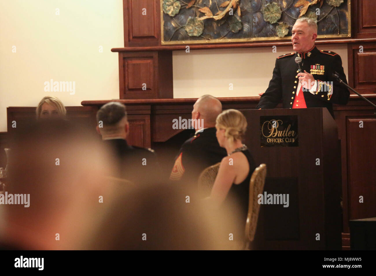 Brig. Gen. Daniel B Conley, commanding general of 3rd Marine Logistics ...