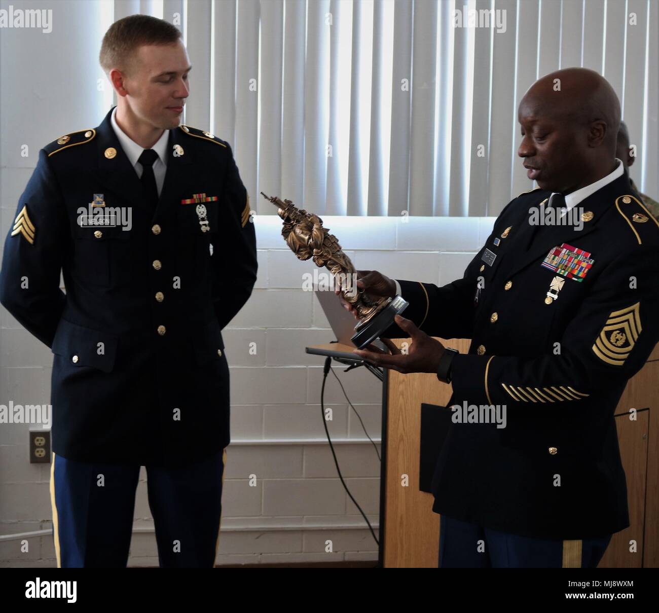 U.S. Army Reserve Sgt. Taylor Nelson, a Soldier with the North East ...