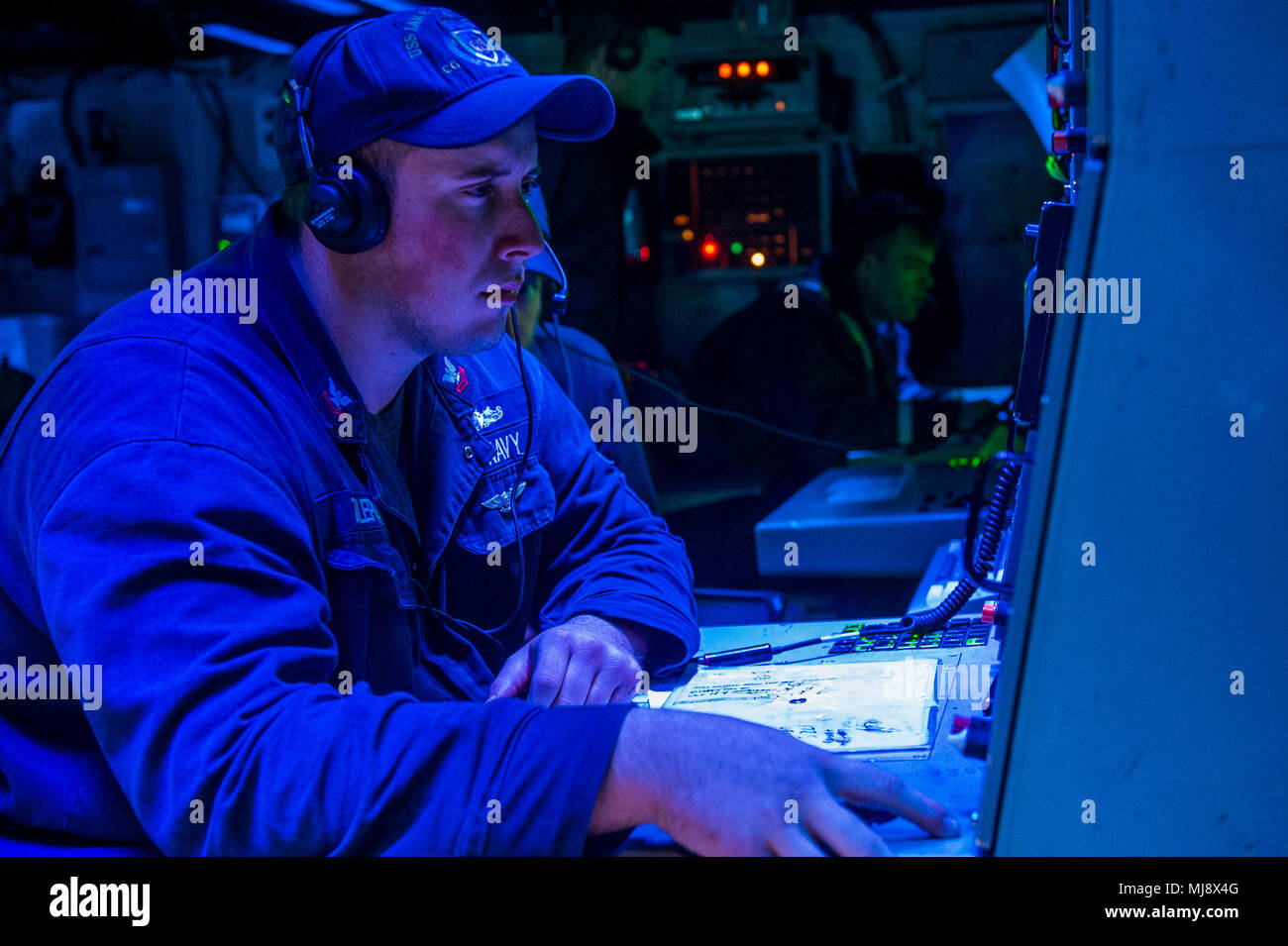 Sonar Technician Surface 2nd Class High Resolution Stock Photography ...