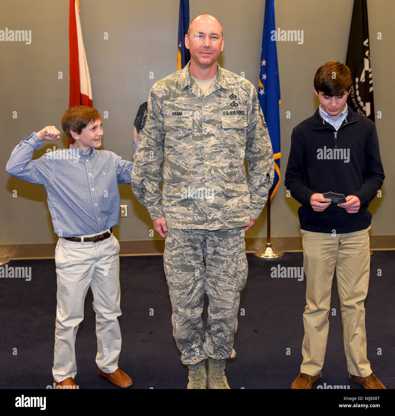Senior Master Sgt. Coleman Hamm, III, receives promotion to chief ...