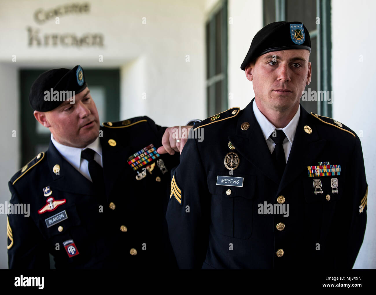 Staff Sgt. Brandon Blanton, a U.S. Army Reserve Soldier with the 290th ...