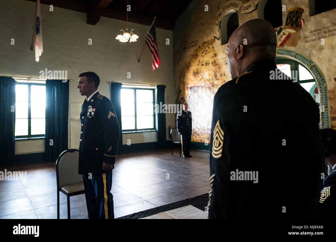 Command Sgt. Maj. Craig Owens, command sergeant major of the 200th ...