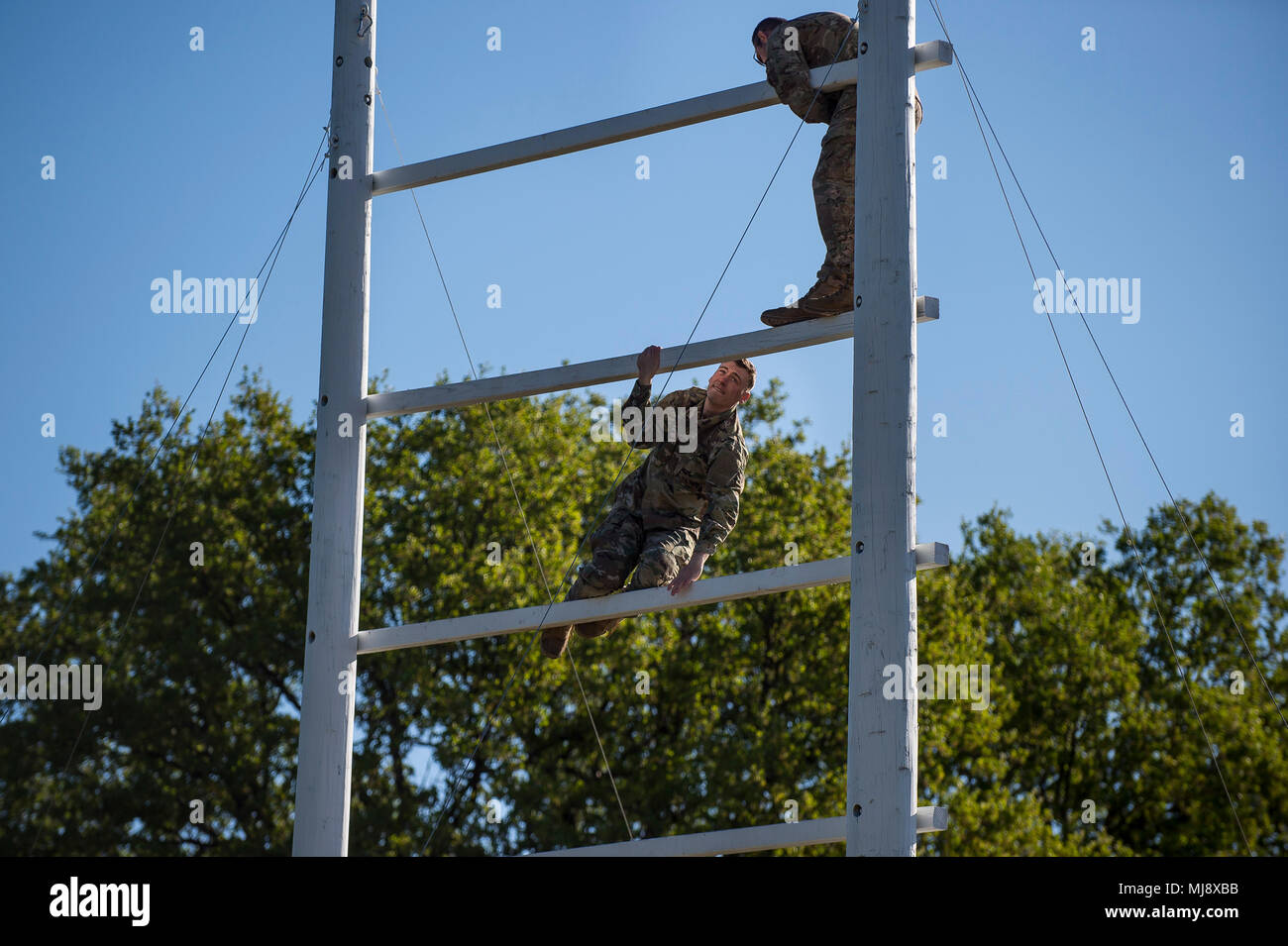 Sgt. Matthew Meyers, a U.S. Army Reserve military police Soldier with ...