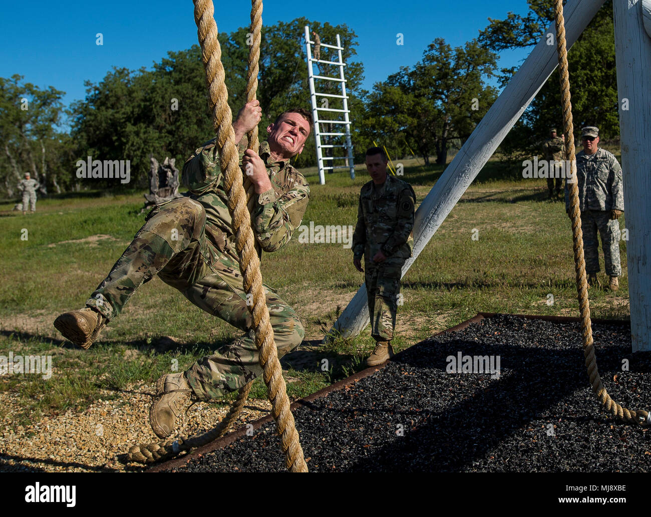 Sgt. Matthew Meyers, a U.S. Army Reserve military police Soldier with ...